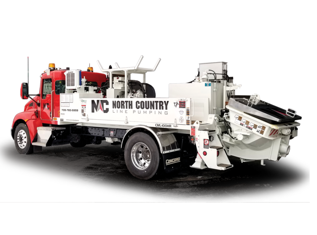 Truck mounted Line Pump 100 HR | Concord Concrete Pumps